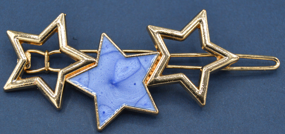 Blue Star Hair Clip – IamRiemarkable